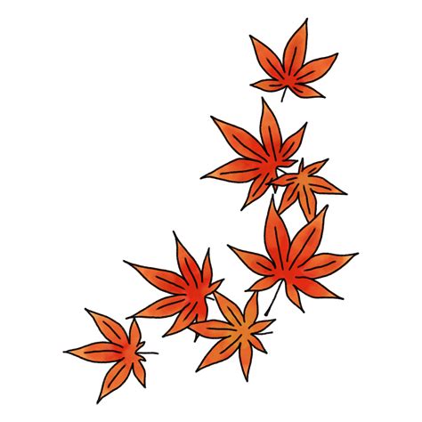 もみじの葉のイラスト｜03｜フリー素材 Greenstock40