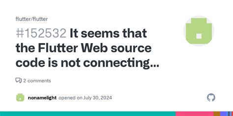 it seems that the flutter web source code is not connecting to the vm the flutter waiting for