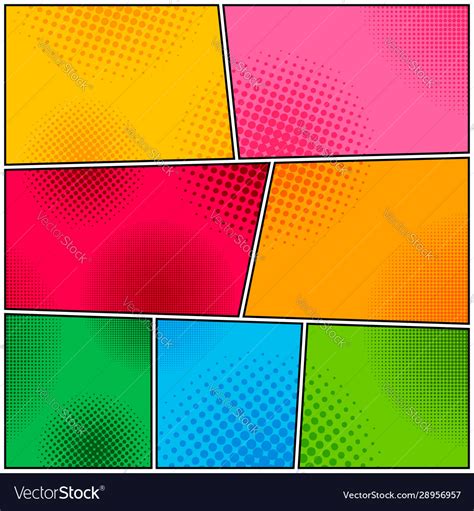 Comic Elegant Composition Royalty Free Vector Image