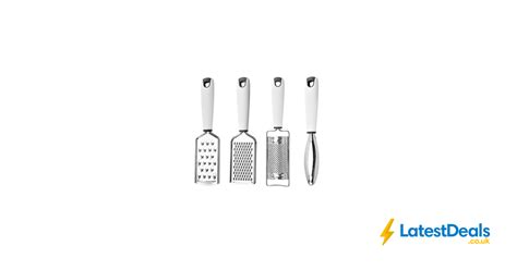Stainless Steel Multi Purpose Grater Set £9 99 At Amazon