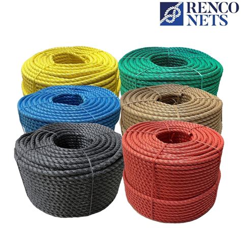16mm Polypropylene Rope Various Colours Renco Nets Ltd