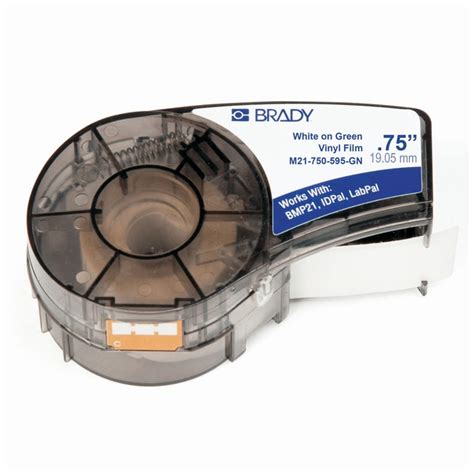 Bradyindoor Outdoor Vinyl Label Cartridges For Bmp Series Id Pal
