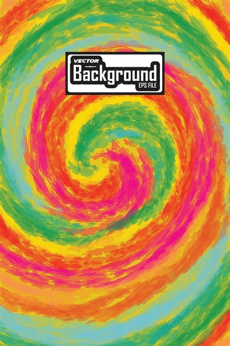 Colorful Abstract Tie Dye Vector Stock Illustrations 39670296 Vector