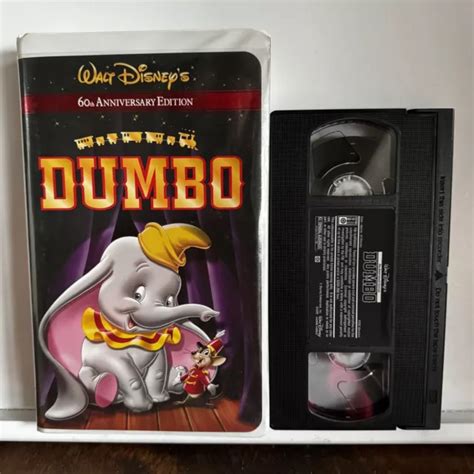 DUMBO 60TH ANNIVERSARY Edition Vhs Tape Walt Disney 9 00 PicClick CA