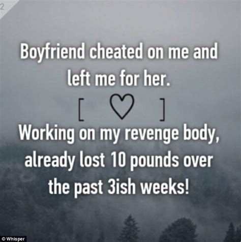 Whisper Women On Taking Revenge On Cheating Partners Daily Mail Online