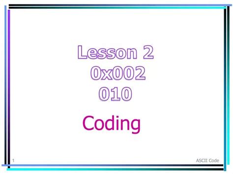 PPT Coding PowerPoint Presentation Free Download ID 5330764
