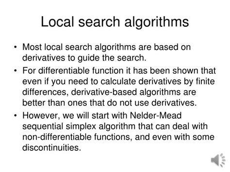 Ppt Local Search Algorithms Powerpoint Presentation Free Download