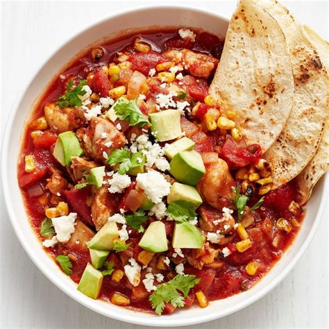 Slow Cooker Chipotle Chicken Stew Recipe In 2024 Food Network Recipes Slow Cooker Chipotle
