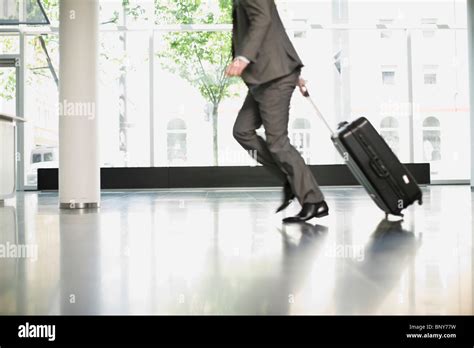 Man Trying To Catch His Flight Stock Photo Alamy