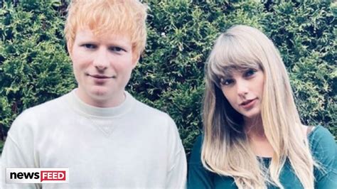 Ed Sheeran And Taylor Swift Kissing