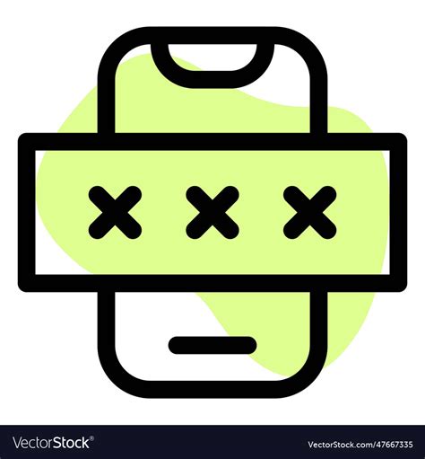 Auto Generated Numeric Or One Time Passcode Vector Image