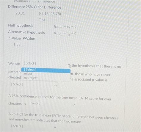 Solved Following Output Displays The Comparison Of Males And Chegg Com