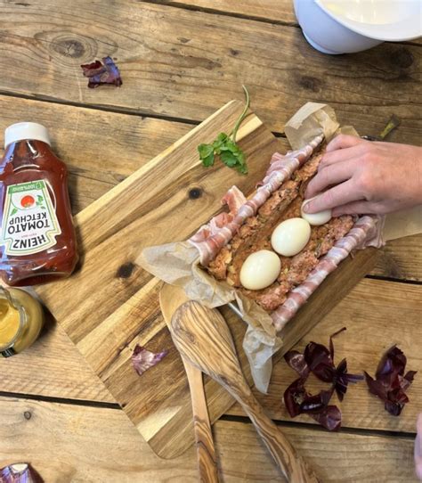 Luxe Gehaktbrood Met Spek En Ei