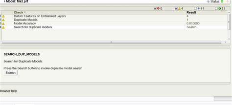 Solved Search For Duplicate Models Ptc Community