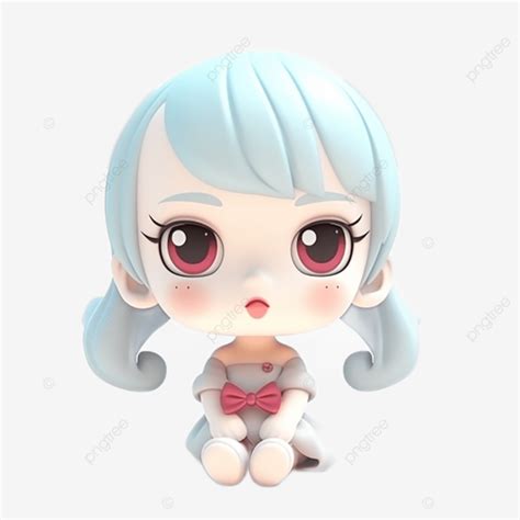 Character Light Blue Cute Character Cute Cute Characters Png