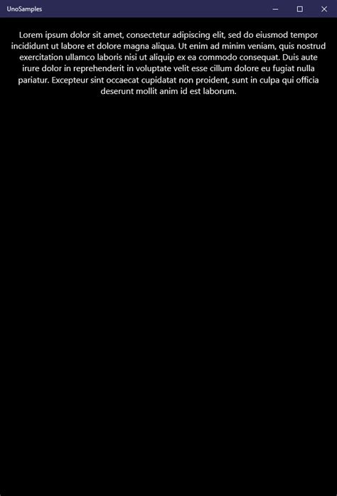 Android IOS WASM TextBlock HorizontalTextAlignment Is Not Working