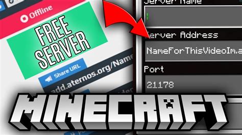 How To Make A FREE SERVER Minecraft Bedrock YouTube