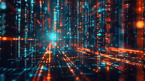 Premium Photo Digital Technology Ai Data Internet Connection Deep