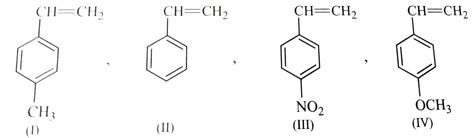 Arrange The Following Monomers In Order Of Decreasing Reactivity In Ca