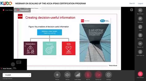 Pulsar Webinar Scaling Up The Acca Ipsas Certification Program And