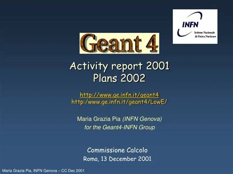 Ppt Geant4 A Toolkit For Hep Simulation And Beyond Powerpoint Presentation Id9633057