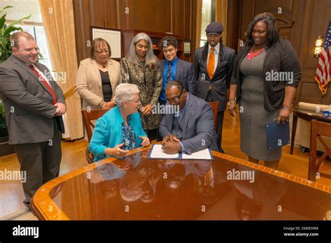 Office Of The Administrator Rule Signing With National Black Farmers