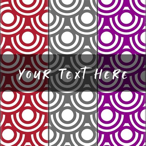 Premium Vector Seamless Pattern Abstract Geometric Background