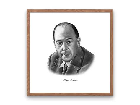 Cs Lewis Portrait Print Missional Wear