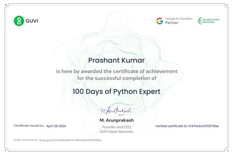 prashant kumar on linkedin python programming 100daysofcode coding