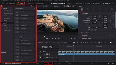 [davinci Resolve Tutorial] Effects And Keyframes