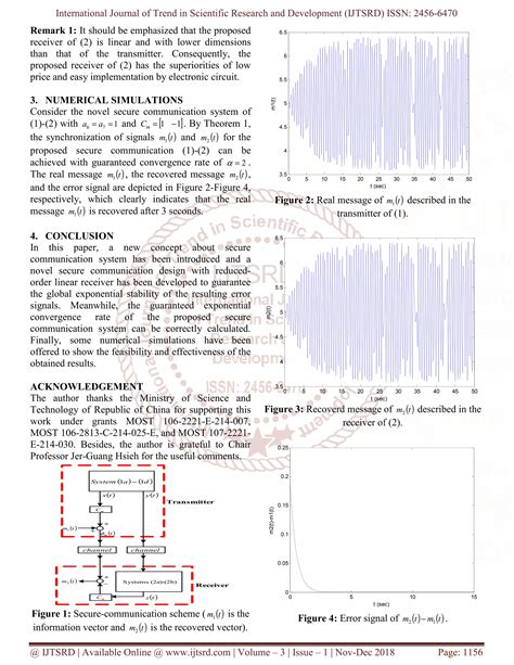 a novel design architecture of secure communication system with reduced