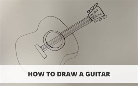 How To Draw A Guitar Virtually BGCMC