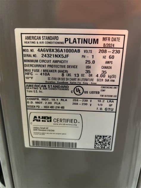 3 Ton Variable Speed Split System Communicating Heat Pump 208 230 60 1