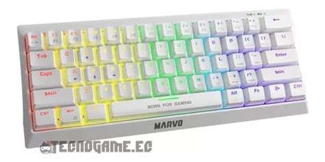 Teclado Mecanico Marvo Kg962 60 Switch Blue De Oferta 37 Envío gratis