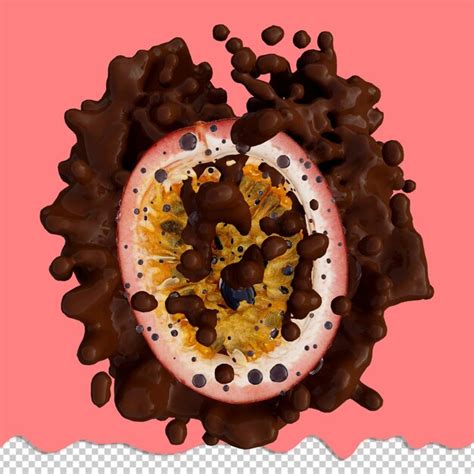 Premium Psd Realistic 3d Render Of Passion Fruit Best For Commercial