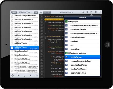 App Review Textastic Code Editor For Ipad