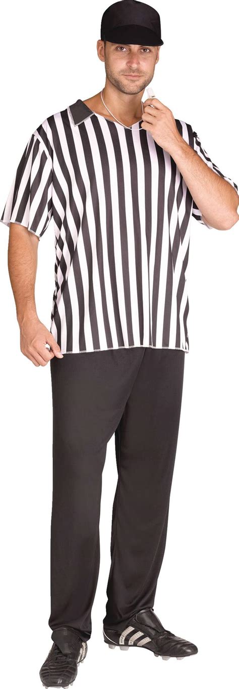 Referee Unisex Halloween Costume Set Adult Standard Size Party City