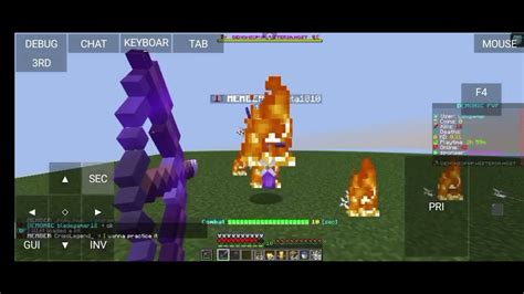 Pojav Launcher Pvp With Touch Control Youtube