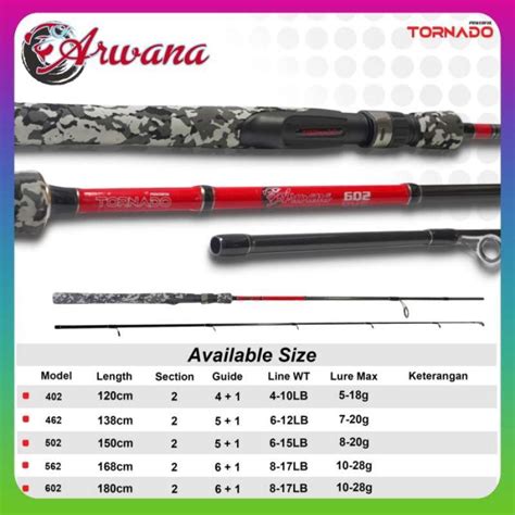 Jual Sale Joran Pancing Galatama Dan Galapung Tornado Arwana Ukuran