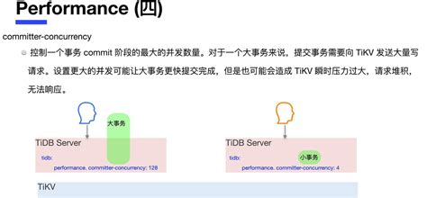 缺少参数committer concurrency配置参数的配置说明 tidb 的问答社区