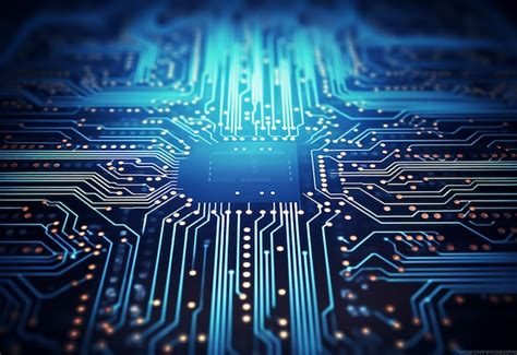 Premium Ai Image Photo Of Microchip Motherboard Computer Circuit