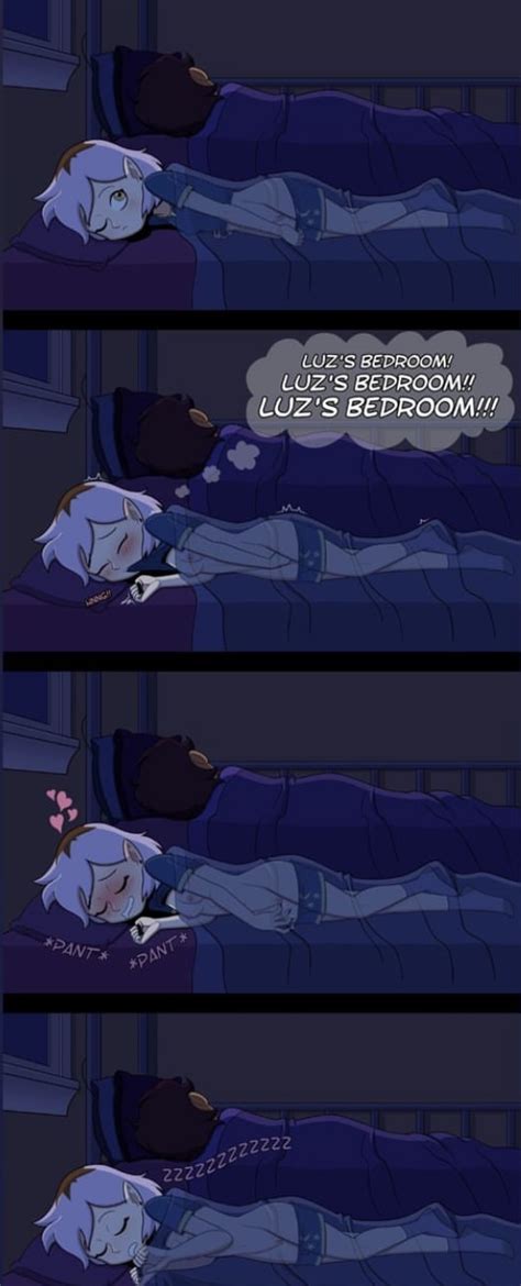 Rule 34 2girls Amity Blight Bed Brown Hair Canon Couple Clothing Dark