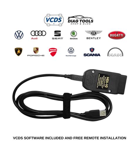 VAGCOM HEX V2 VCDS VAG Diagnostic And Coding Cable