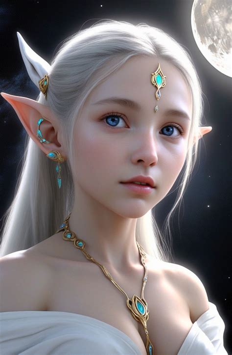 Download Ai Generated Elf Girl Royalty Free Stock Illustration Image