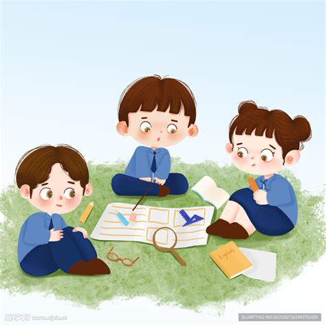小组讨论设计图 广告设计 广告设计 设计图库 昵图网