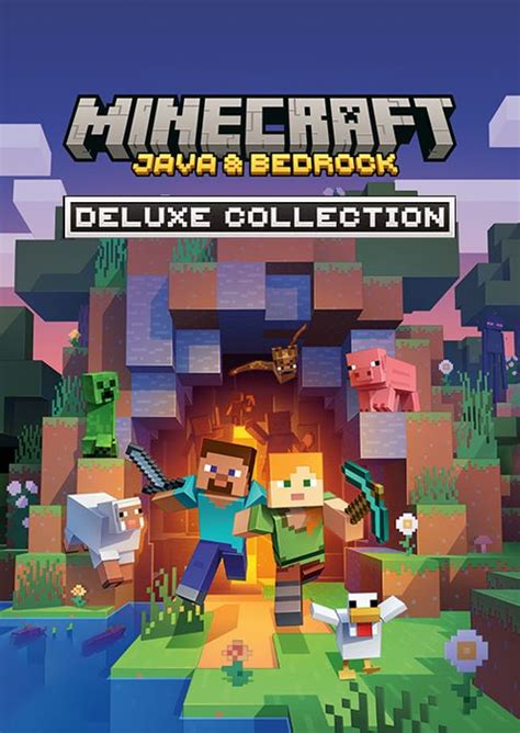 Minecraft Java Bedrock Edition Deluxe Collection EU PC CDKeys