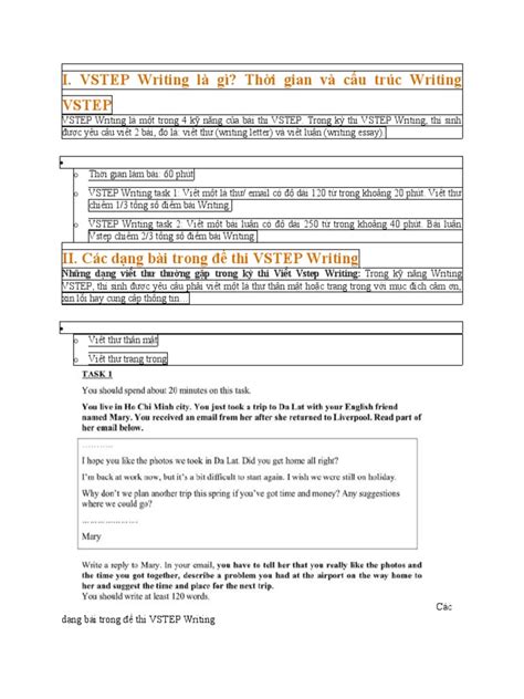Bài Thi Writing Vstep Part 1 Pdf