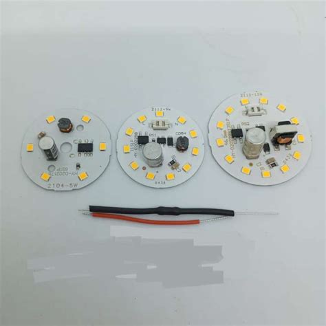Jual PCB Mata Lampu LED AC Kuning LED AC Warm White DOB Langsung