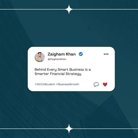 Zaighamkhan Accountingcareer Financewithimpact Acca Muhammad Zaigham Khan