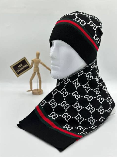 Gucci Atki Bere Takimi Erkek Siyah